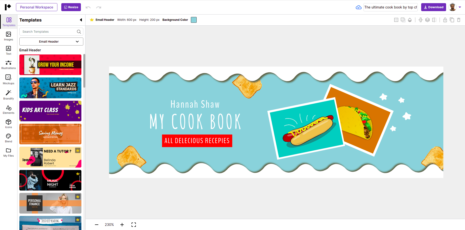 Email Header Maker - Create Click-Worthy Designs