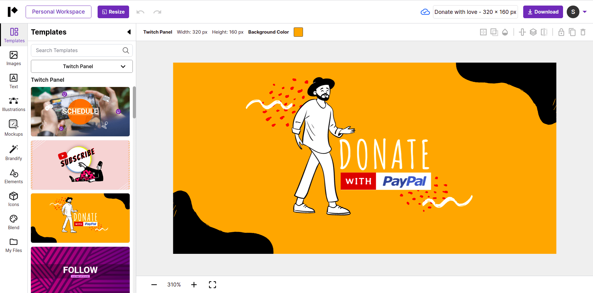 Twitch Panel Maker - Create Amazing Panels For Free